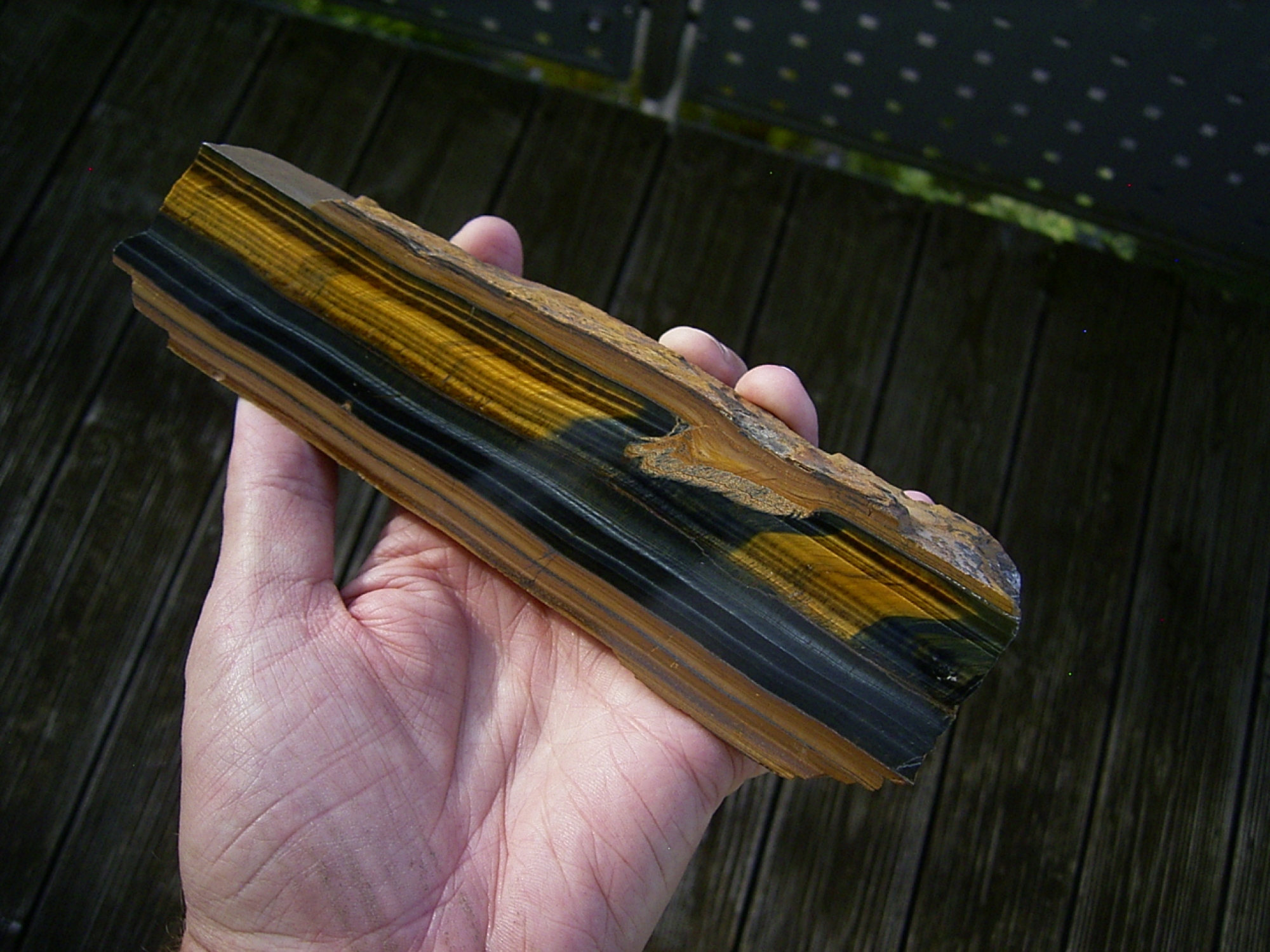 Baendereisenerz aus dem Praekambrium - Kipping-Fossils