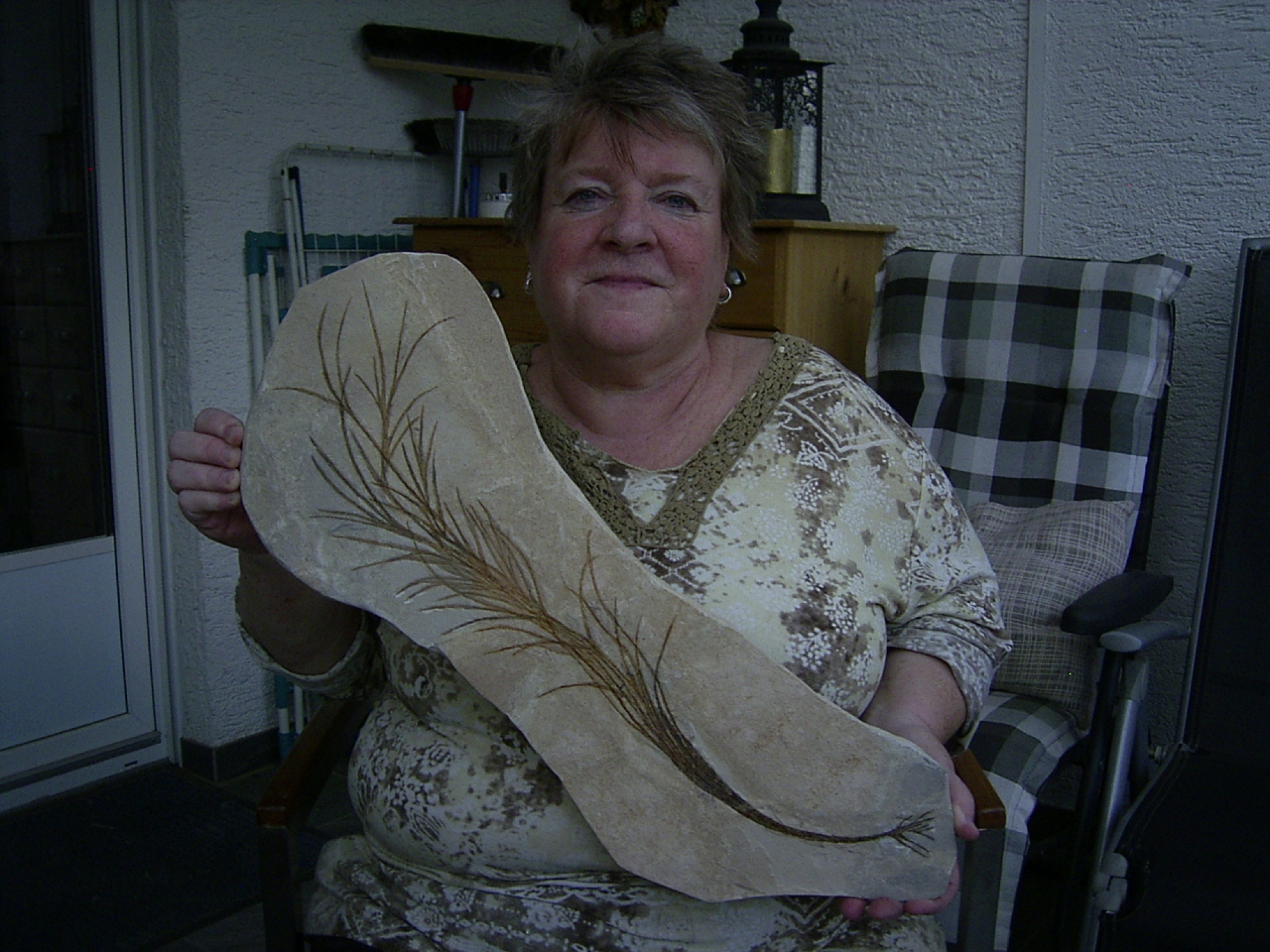 Halochloris vom Monte Bolca - Kipping-Fossils